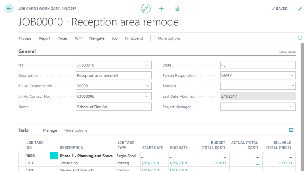 Principales funcionalidades que aporta Dynamics 365 Business central Principales funcionalidades que aporta Dynamics 365 Business central